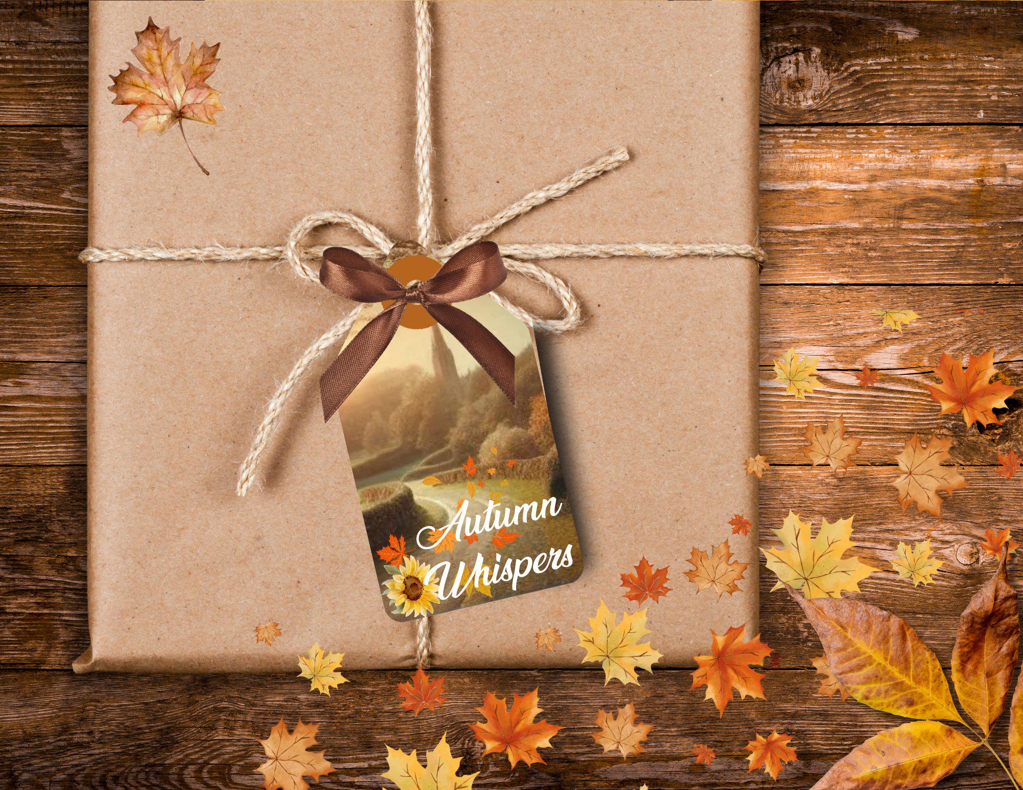 Autumn Gift Tags: Autumn Whispers Collection | Cozy Fall Printable ...