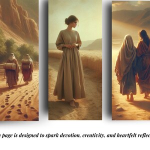 Women of the Bible Printable Paper Pack: Ruth of Moab (digital Download ...