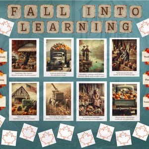 Fall Bulletin Board Pack: Fall Into Learning Classroom Posters + Bonus ...