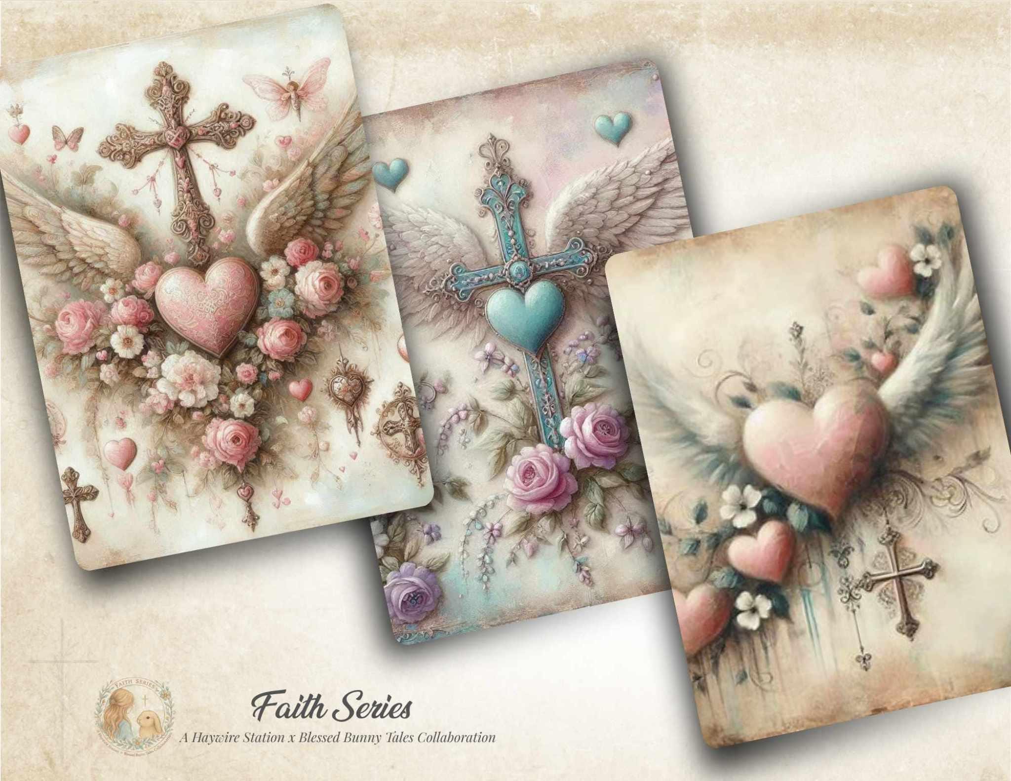 Christian Valentine Card Bundle: Sacred Hearts – Grace Notes & Mercy ...