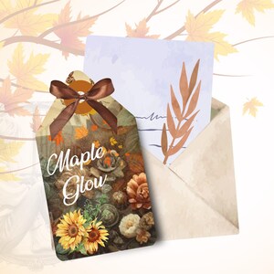 Autumn Gift Tags: Autumn Whispers Collection | Cozy Fall Printable ...