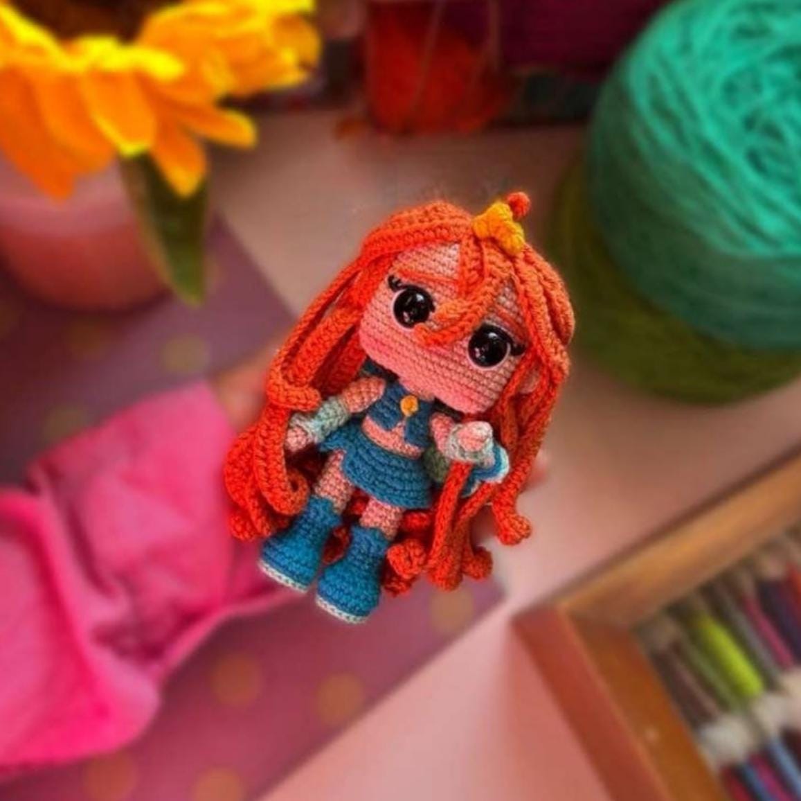 Winx Fairy Crochet Doll Pattern PDF Magical Amigurumi Fairy Dolls ...