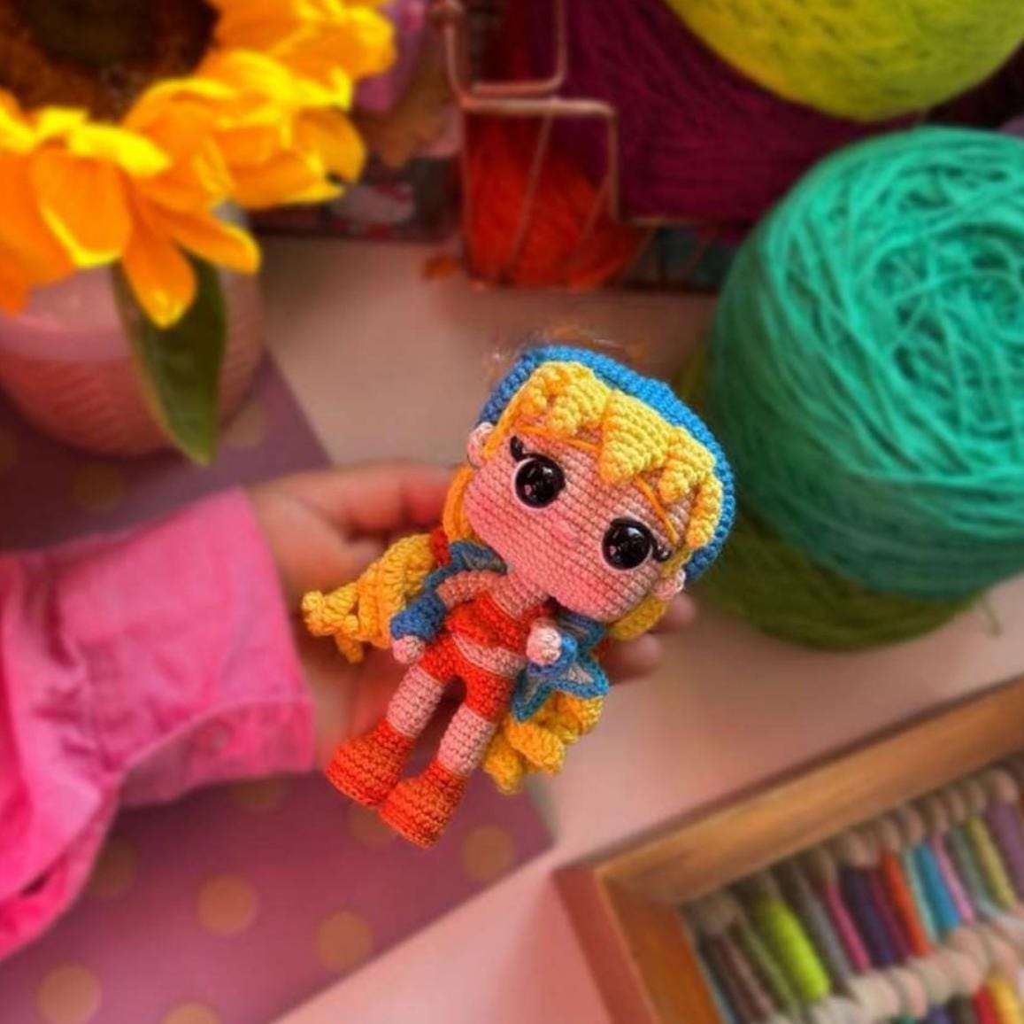Winx Fairy Crochet Doll Pattern PDF Magical Amigurumi Fairy Dolls ...