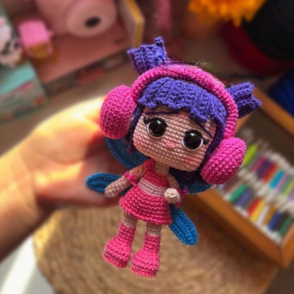 Winx Fairy Crochet Doll Pattern PDF Magical Amigurumi Fairy Dolls ...