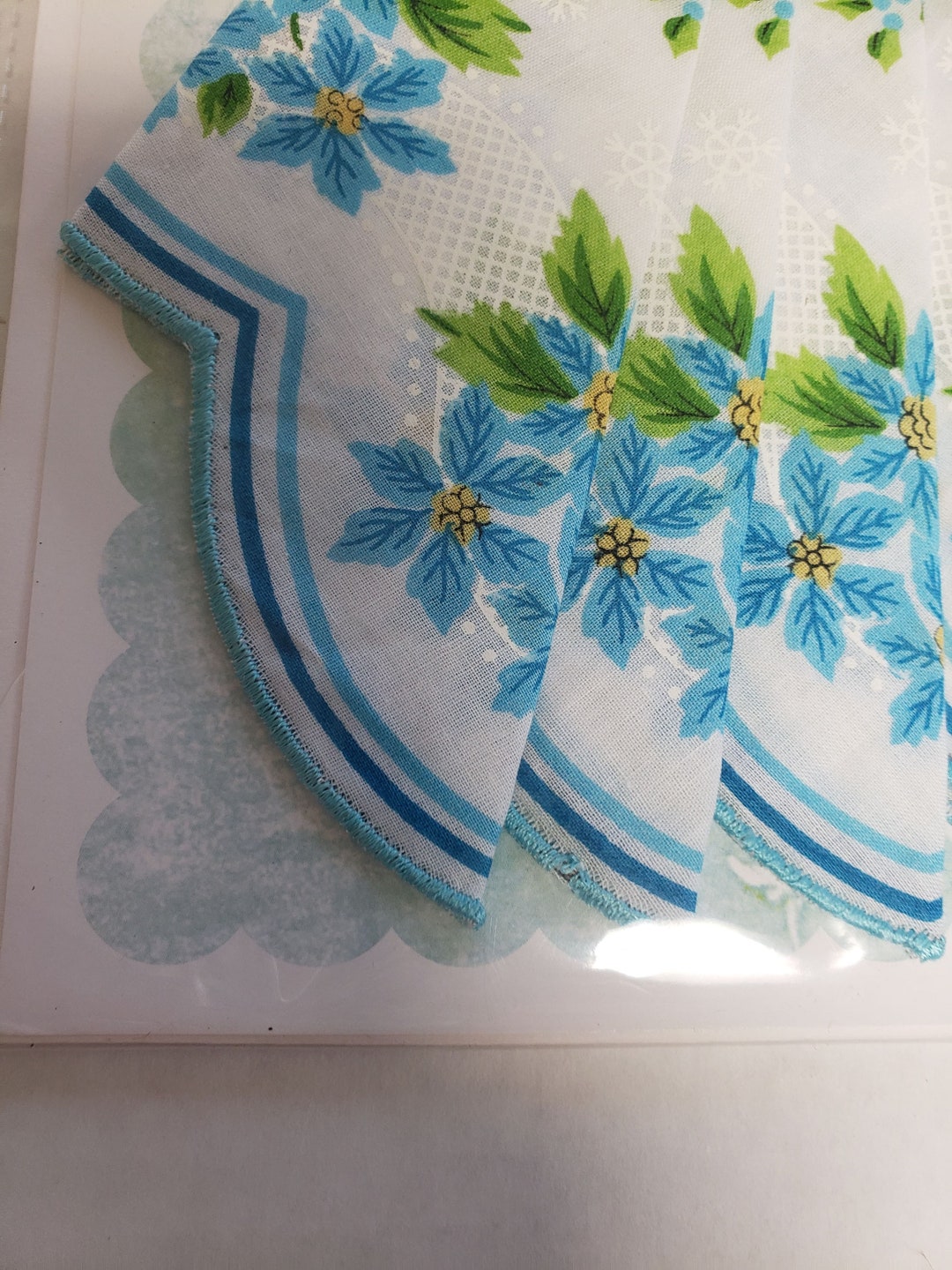 Handkerchief Card; Bride, Wedding Card; Useable Hankie; Old Fashioned ...