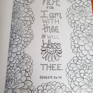 My Favorite KJV Verses to Color Coloring Book for Adults; Inspiration ...