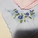 Set of 6 Embroidered Pastel Colored Handkerchiefs; 14" Size - Etsy