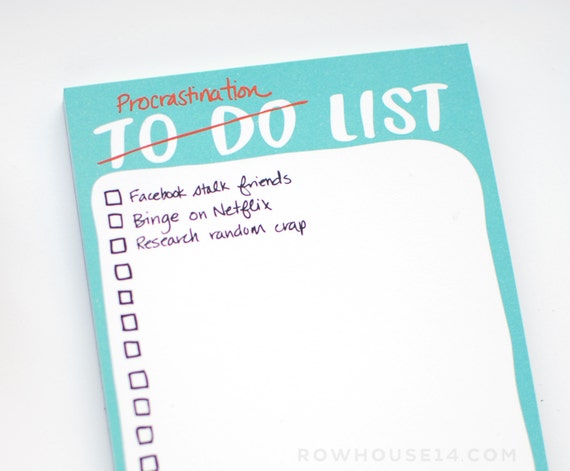 Funny To Do List Procrastination Notepad Gift Under 10 Etsy funny-to-do-list-procrastination-notepad-gift-under-10-etsy