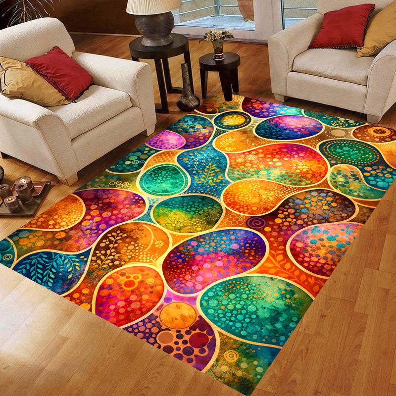 Blob Rug - Etsy