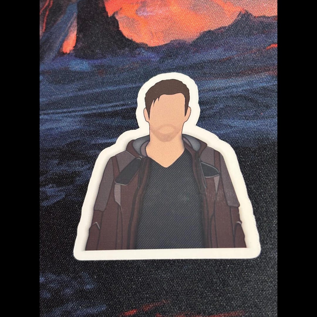Gavin DBH Minimalist Die Cut Sticker - Etsy