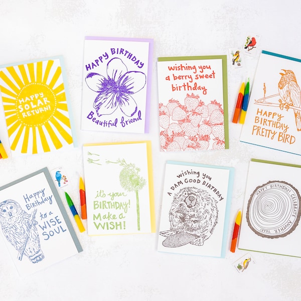 Card Variety Pack - Etsy