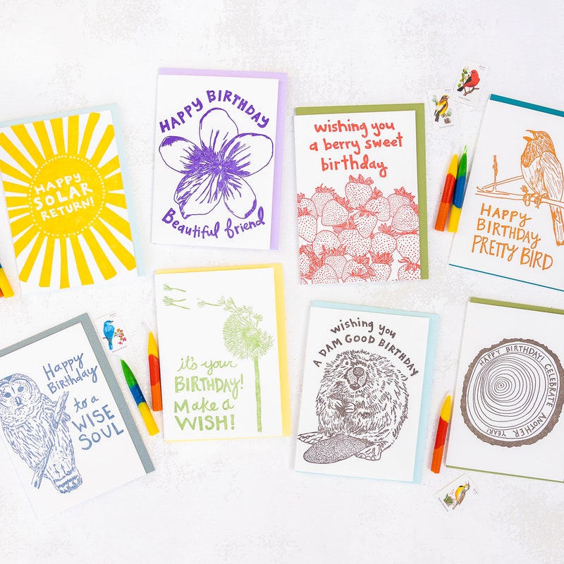 Card Variety Pack - Etsy