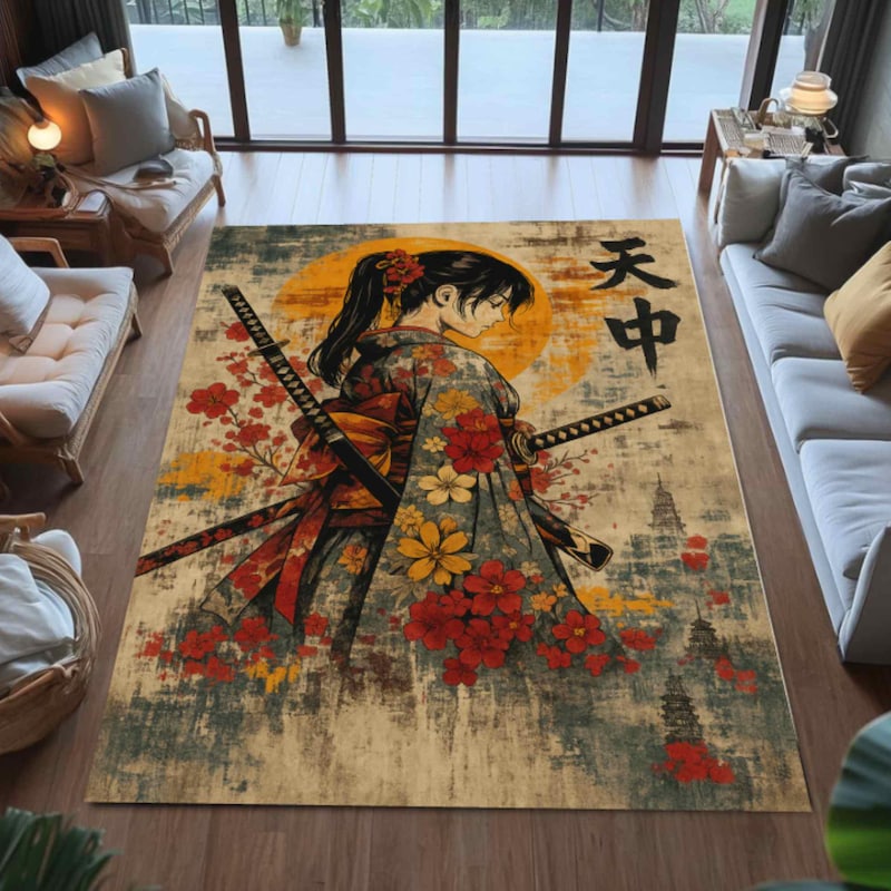 Japanese Girl Samurai - Etsy UK