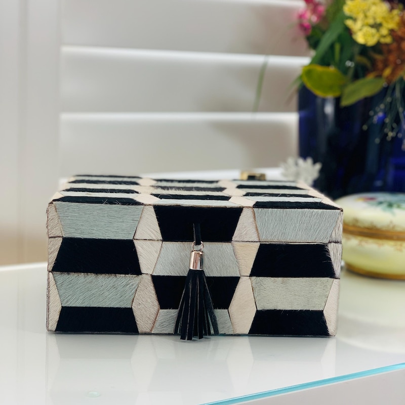 Geometric Box - Etsy