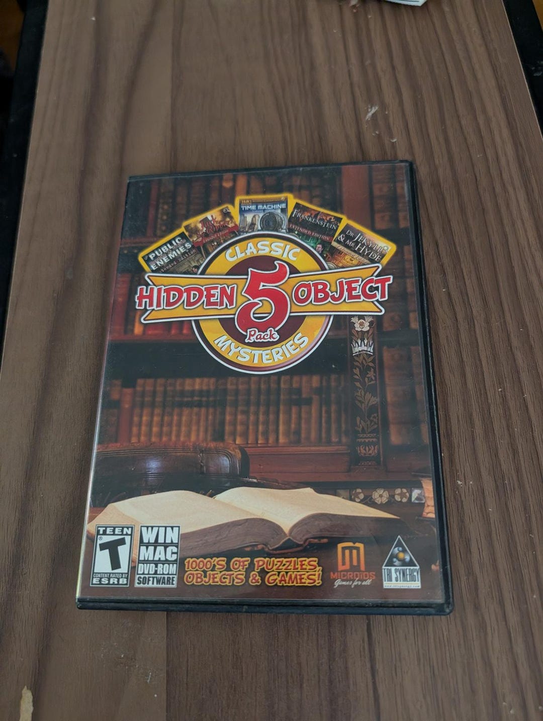 Classic Hidden Object 5 Pack Mysteries PC Game - 5-in-1 - Etsy