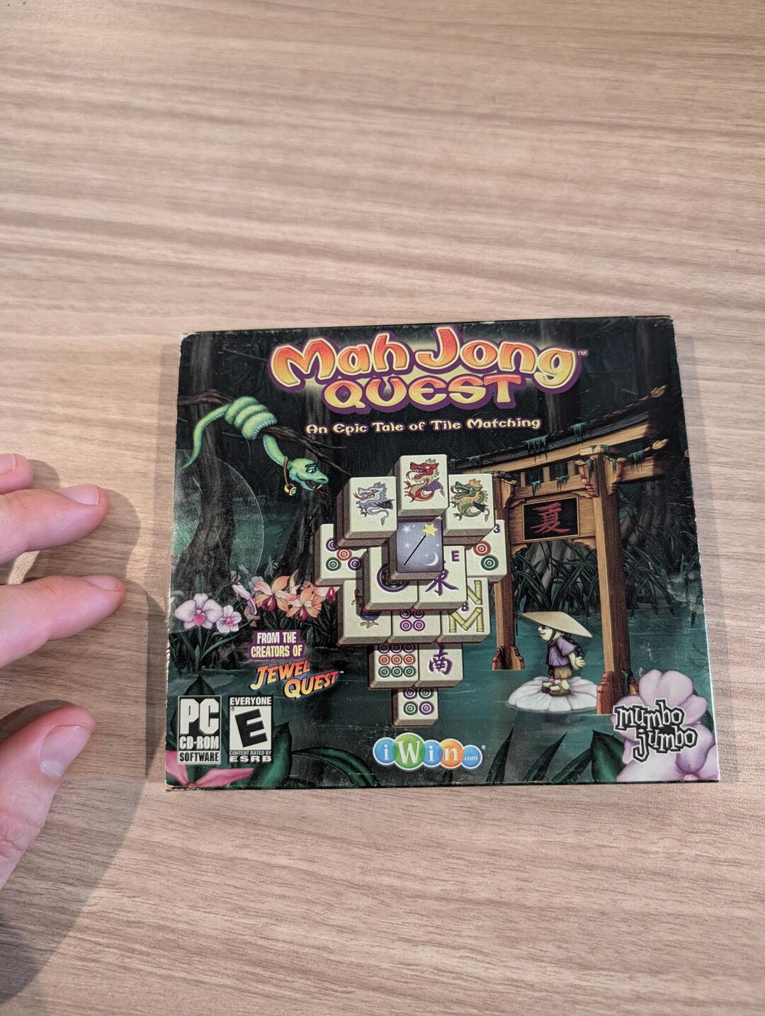 Mahjong Quest PC CD-ROM Game Disc - Etsy
