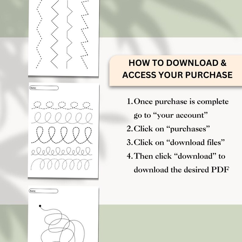 Line Tracing Worksheets Bundle for Preschool | 40 Pre-writing Practice ...