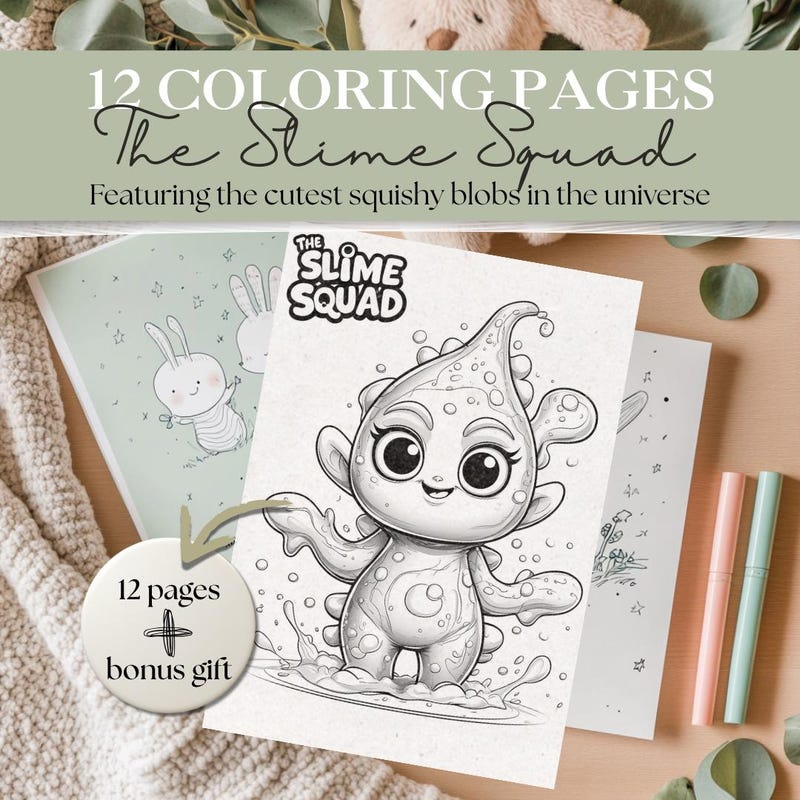 Cute Slime - Etsy