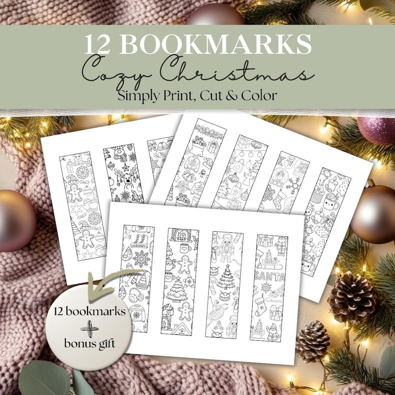 Printable Coloring Bookmarks | Color Your Own Bookmarks | Cozy ...