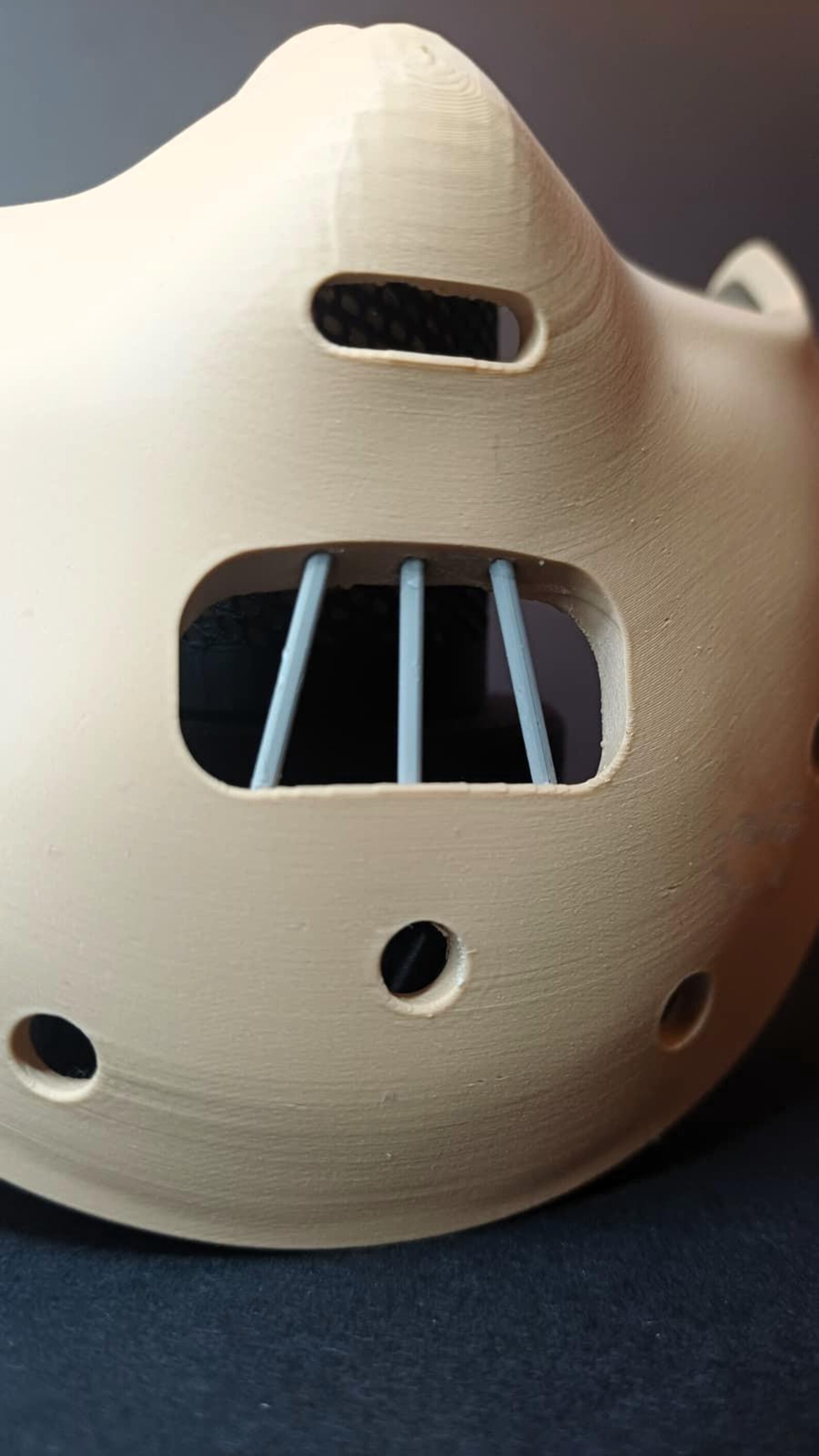 3D Printed Miniature Cannibal Muzzle Prop – Hannibal Inspired Horror ...