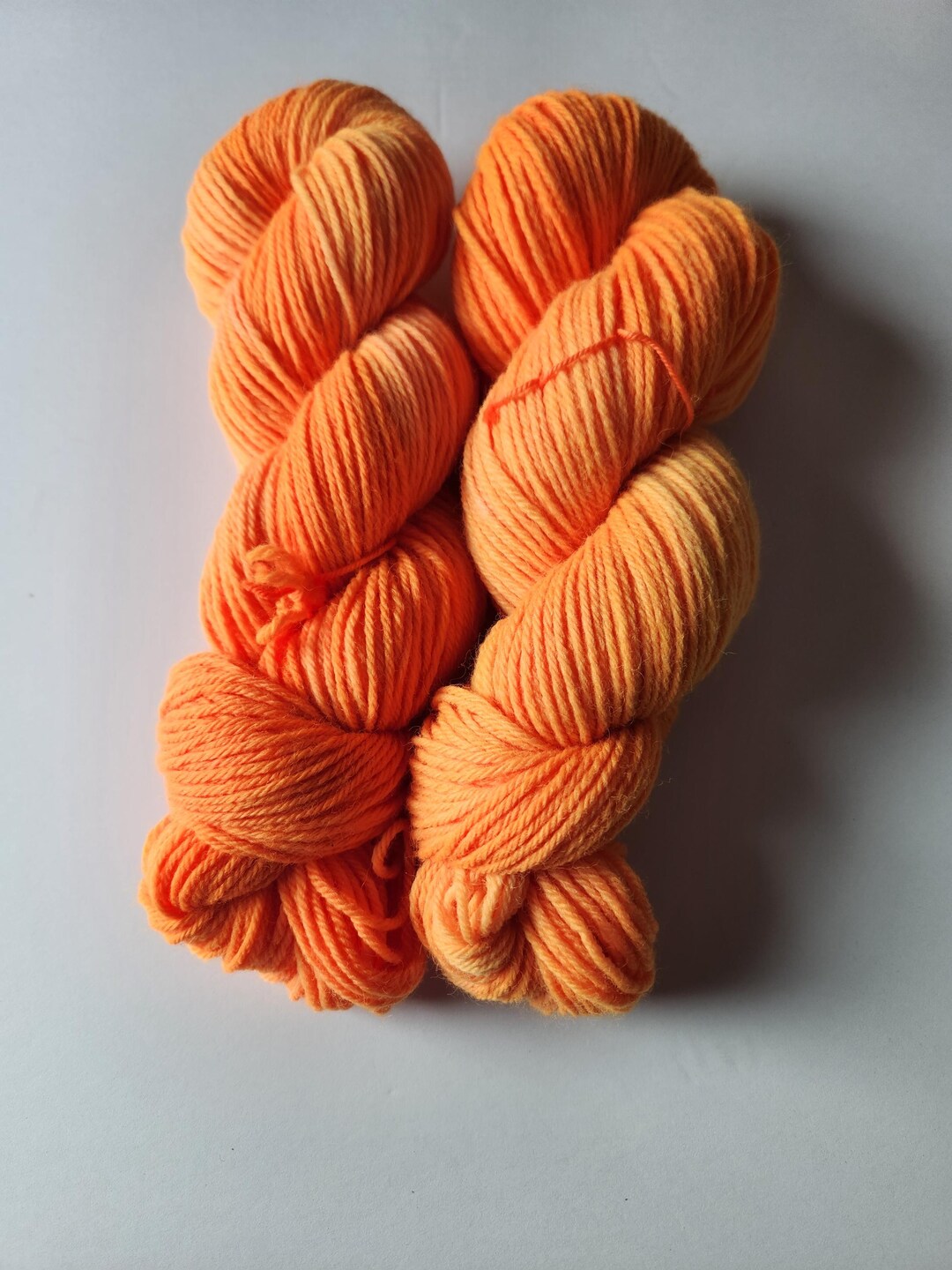 Safety First - Hand-dyed Peruvian Wool Yarn: Worsted Weight ...