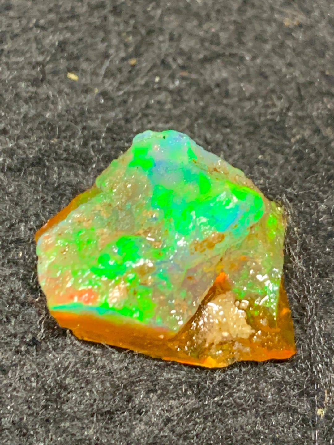 5.35ct. Magical Raw Opal, Rarest Welo Opal Rough, Strong Fire Opal ...