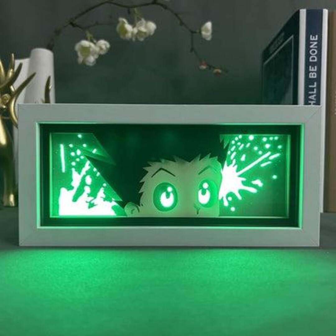 Gon Freecss Inspired Glowframe | Hunter X Hunter Anime LED Frame ...
