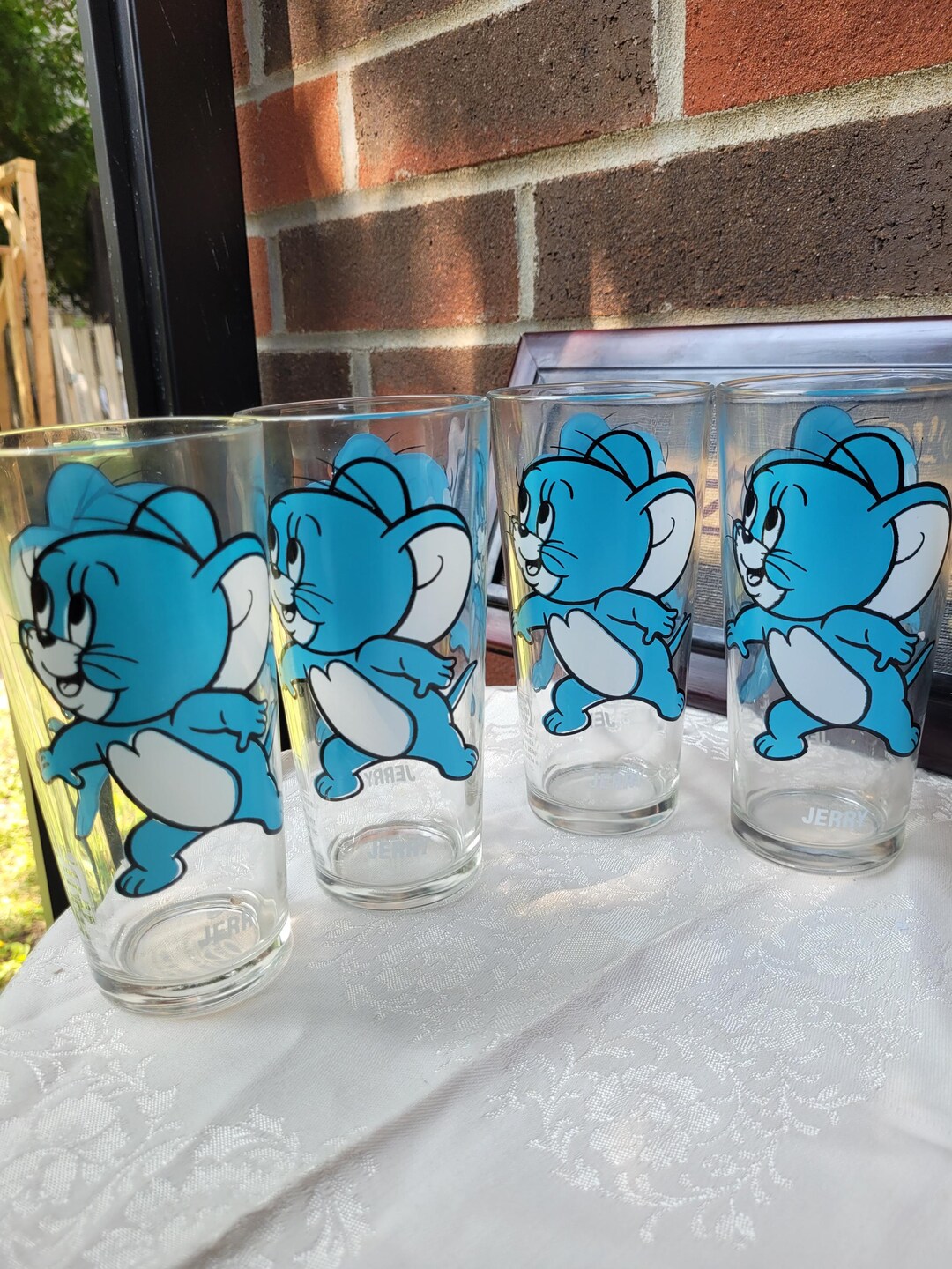 Pepsi Collector Series 1975 Glass Set • Tom Jerry Barney Bear • Vintage ...