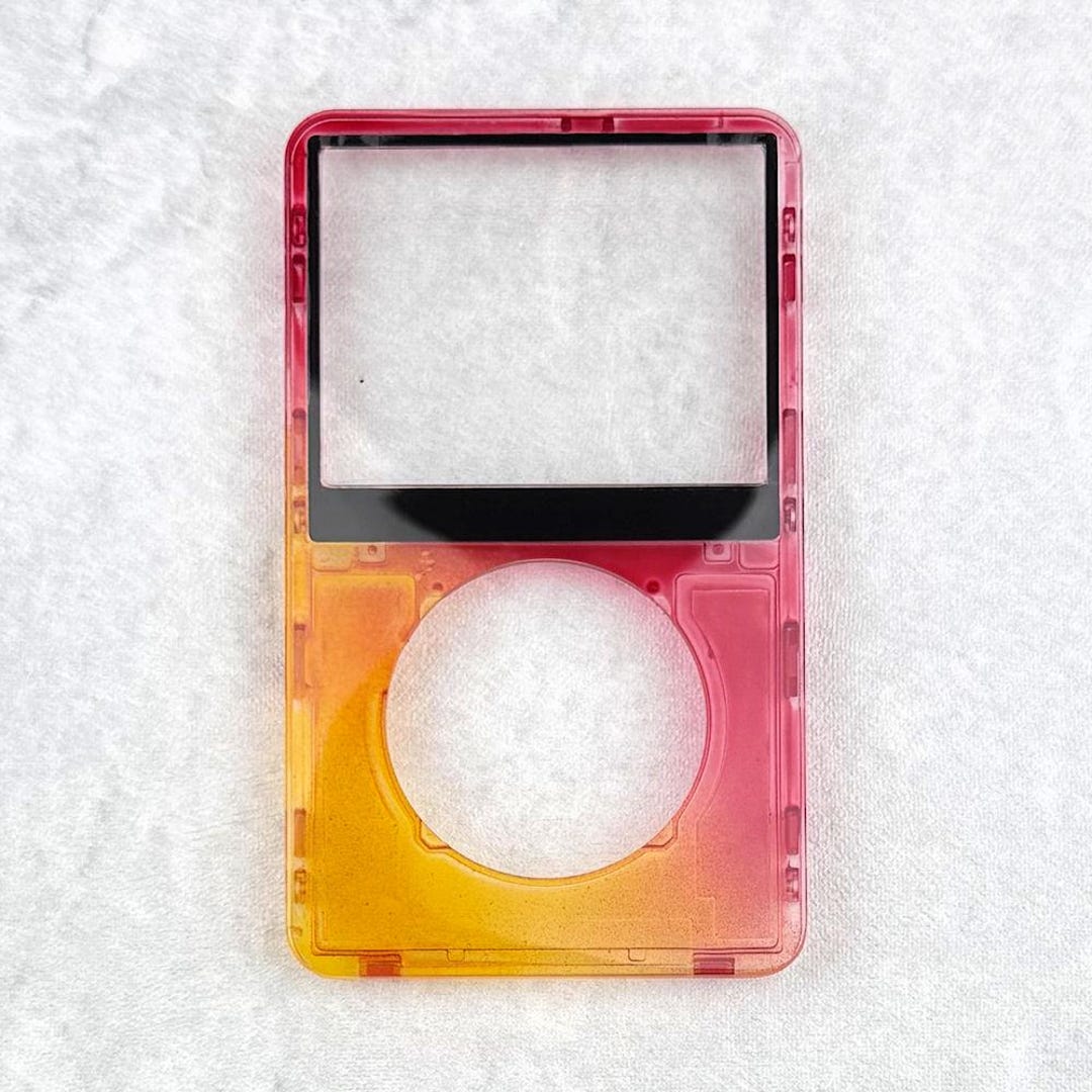 Transparent Yellow-red Faceplate for Ipod 5th/5.5th Generation by ...