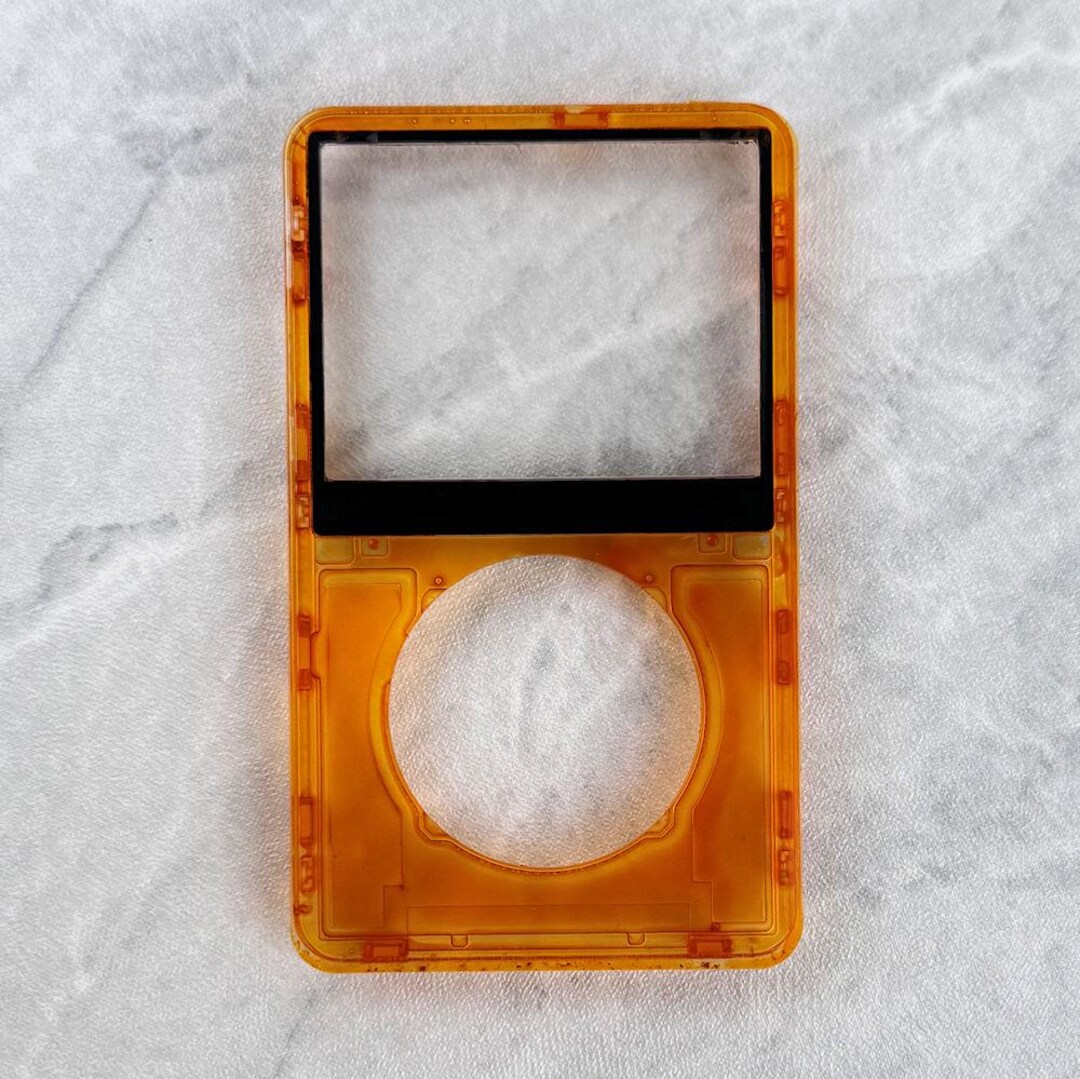 Transparent Orange Faceplate for Ipod 5th/5.5th Generation by Ipodmania ...