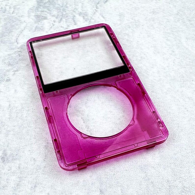 Transparent Pink Faceplate for Ipod 5th/5.5th Generation by Ipodmania ...