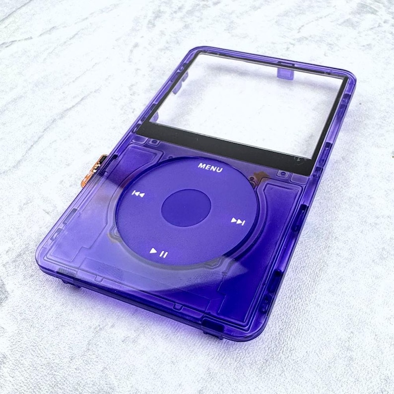 Transparent Purple Faceplate Set for Ipod 5th/5.5th Generation by ...