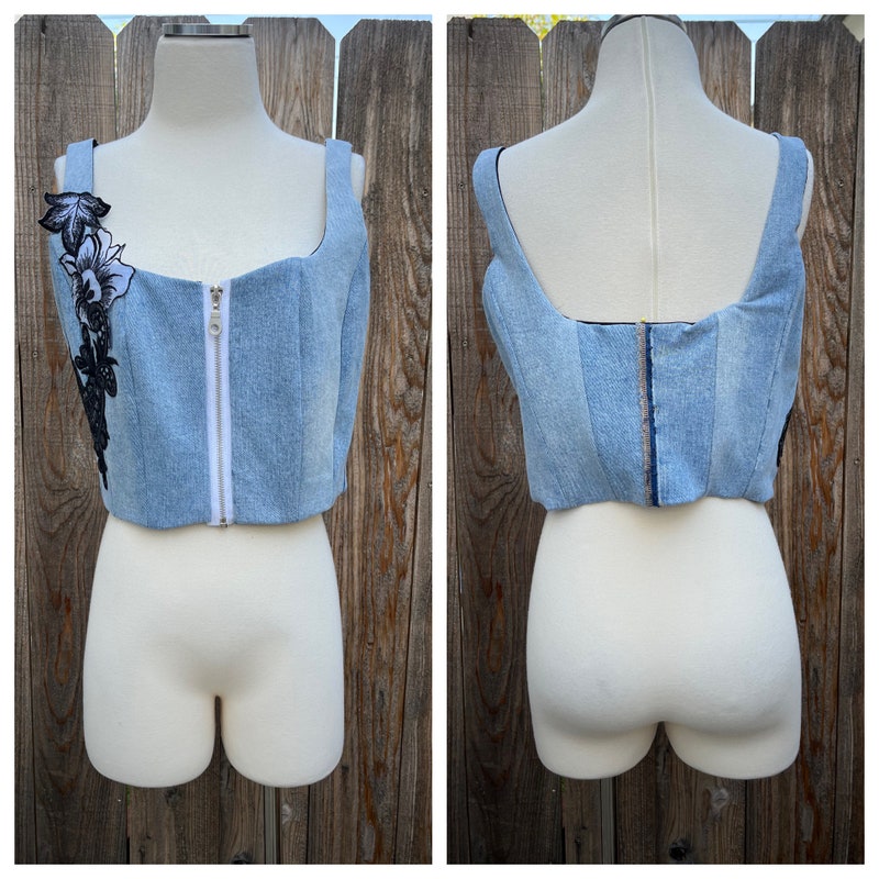 Patchwork Corset - Etsy