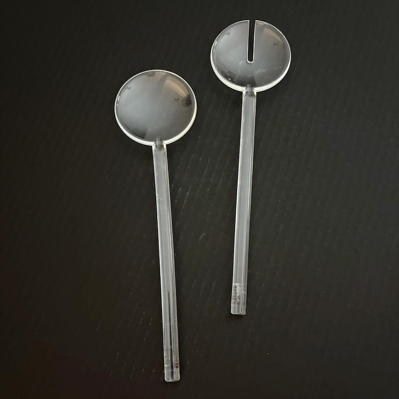 Lucite Spoon Fork - Etsy