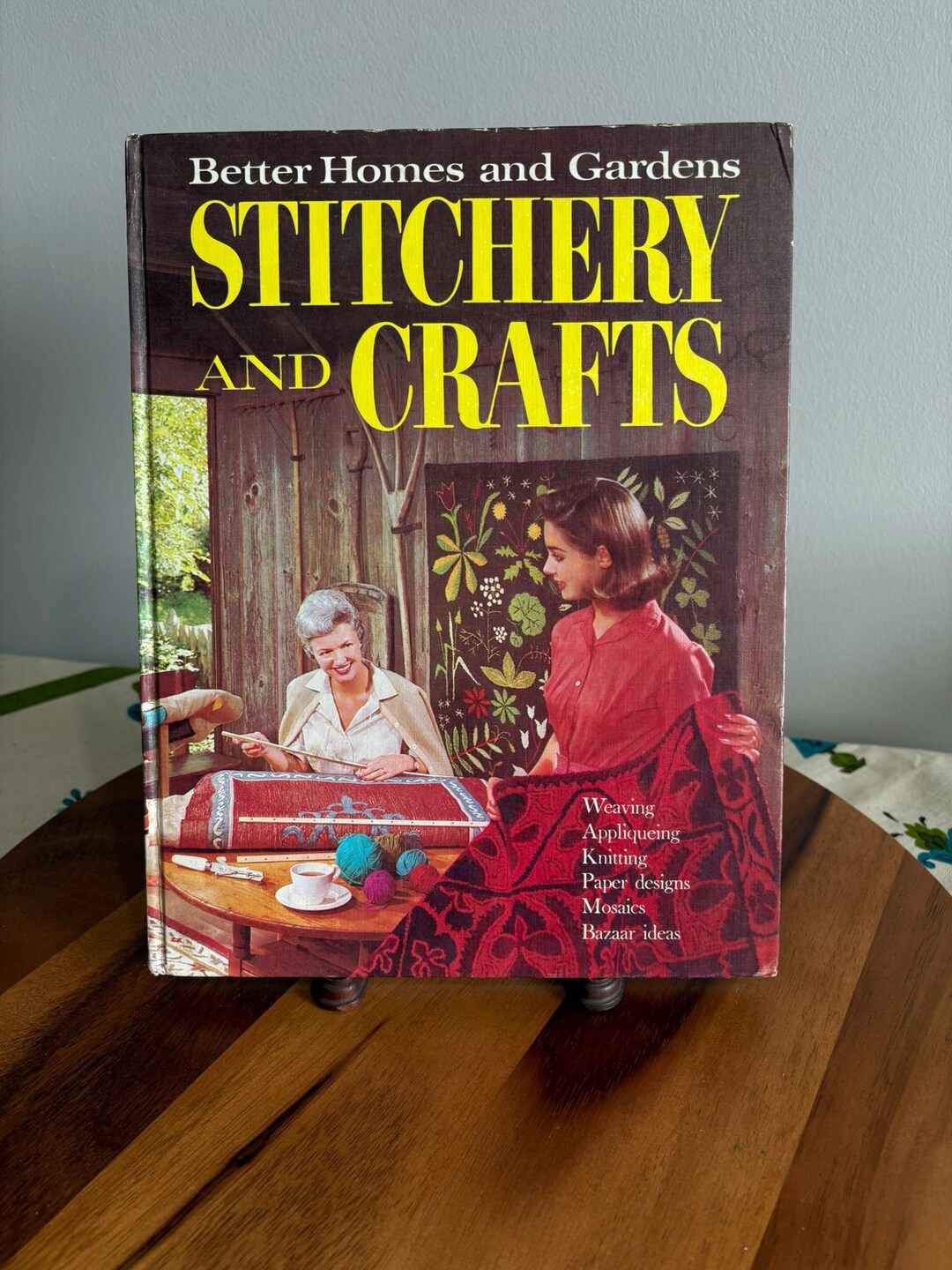 Vintage 1968 Better Homes & Gardens Book | Stitchery and Crafts | Retro ...