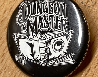 Dungeon Master Button - Etsy