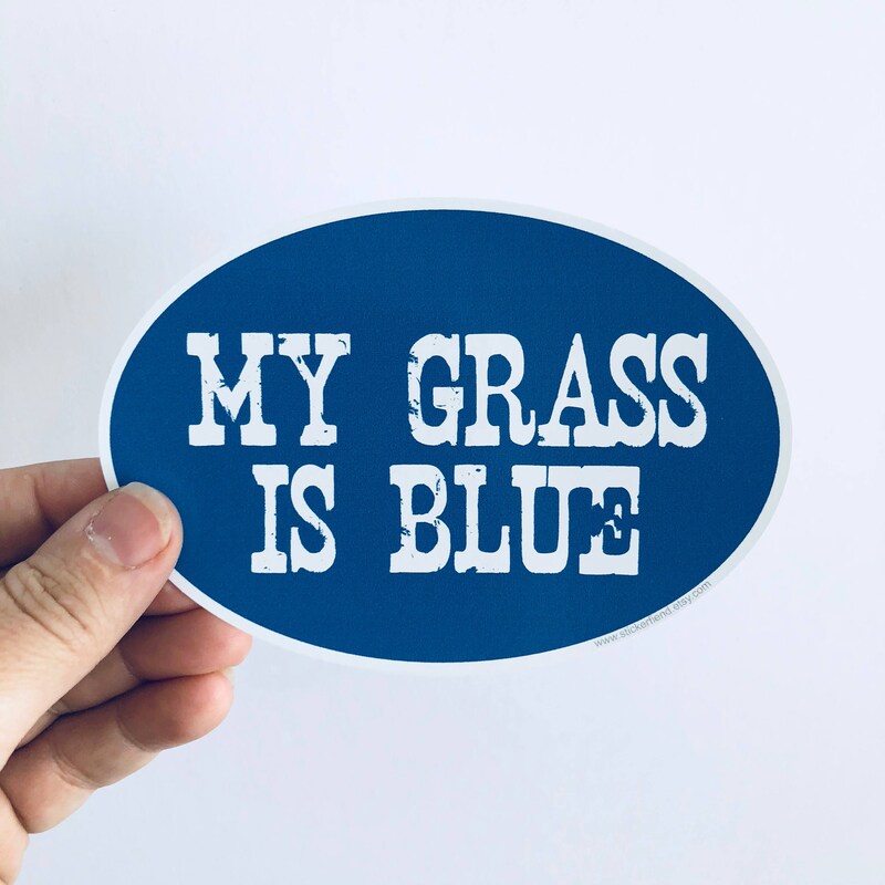 Bluegrass Window Stickers - Etsy