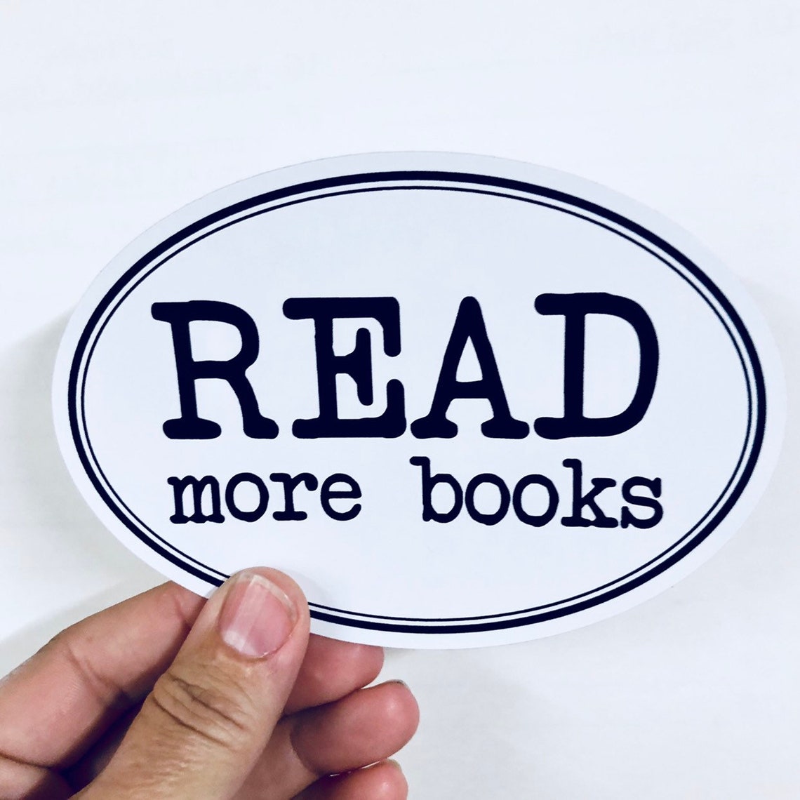 Read More Books Vinyl Sticker - Etsy