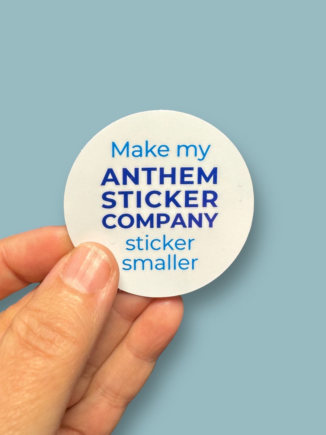 Any Anthem Sticker Company Sticker, Smaller - Etsy