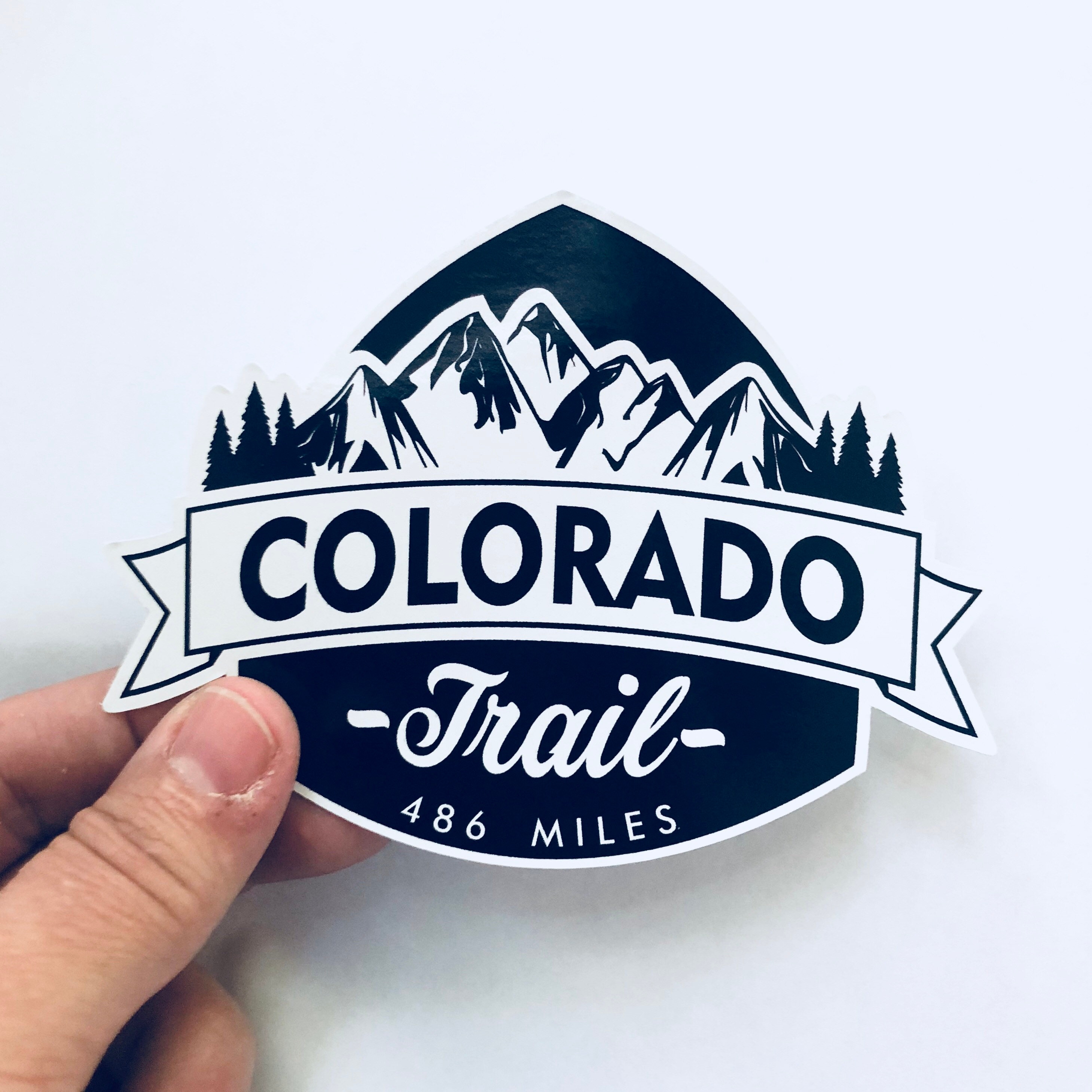 Colorado Trail vinyl sticker | Etsy