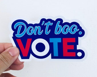 Vote Vinyl Sticker | Etsy