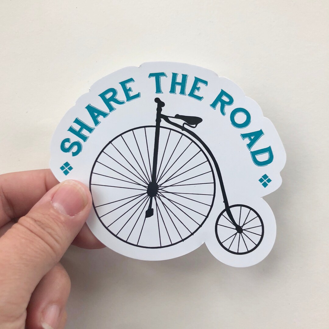 Share the Road Vinyl Sticker - Etsy