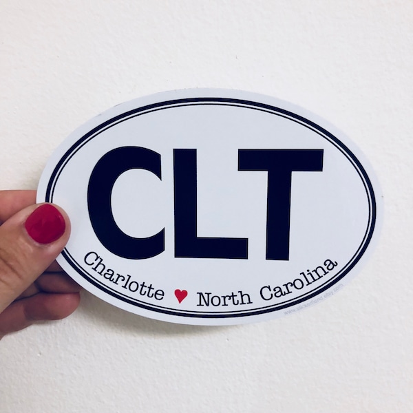 Charlotte Nc Sticker - Etsy