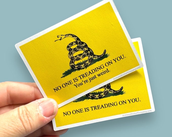 No One is Treading on You, Sweetie Sticker - Etsy