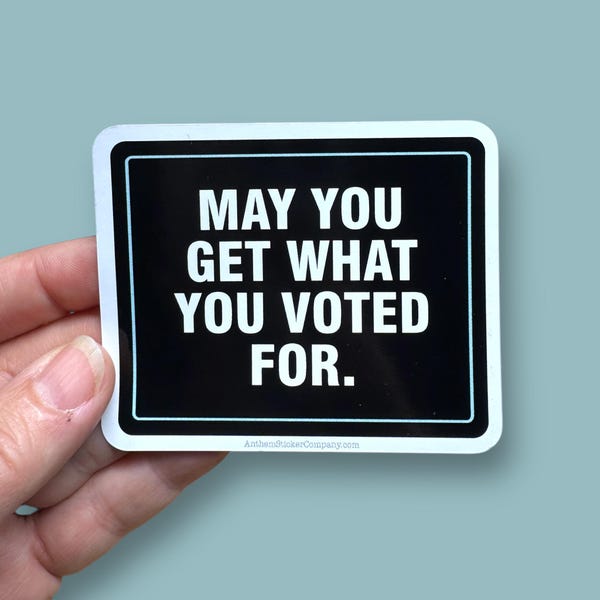 Political Stickers - Etsy