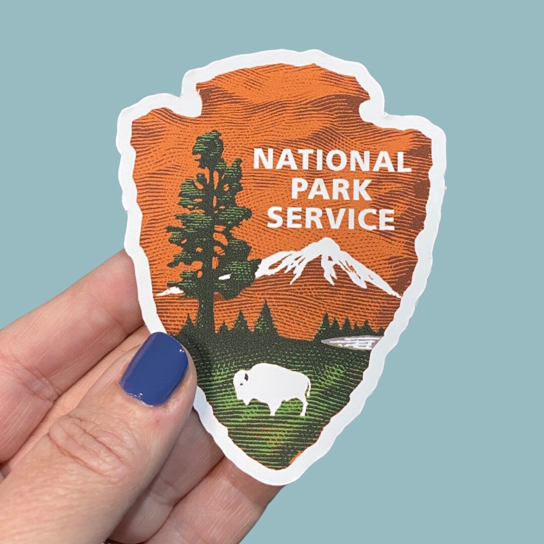 National Park Service Vinyl Sticker - Etsy