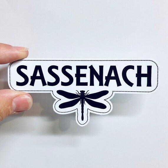 Sassenach vinyl sticker | Etsy