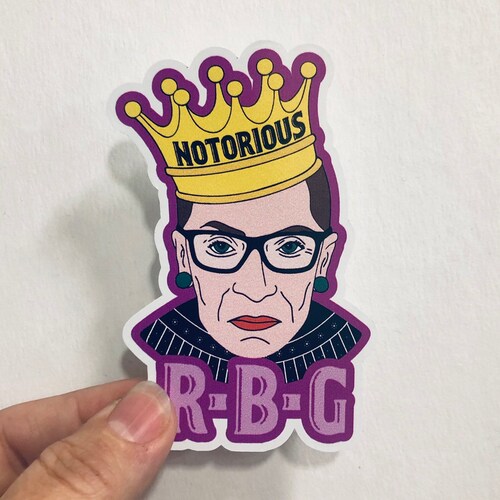 Notorious RBG Art Print Ruth Bader Ginsburg Cubicle Decor | Etsy