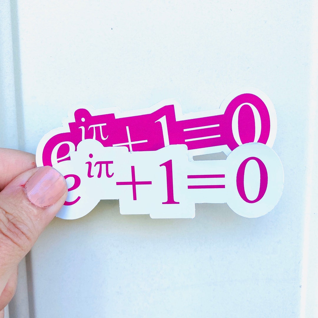 Euler’s Equation Vinyl Sticker - Etsy