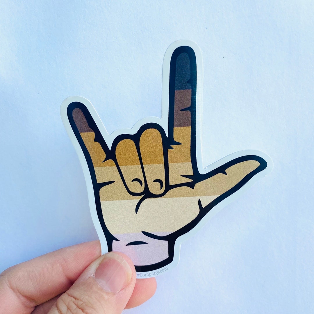 I Love You Everyone Vinyl Sticker - Etsy